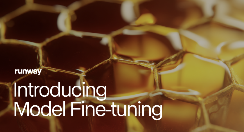 Model Fine-tuning | Runway